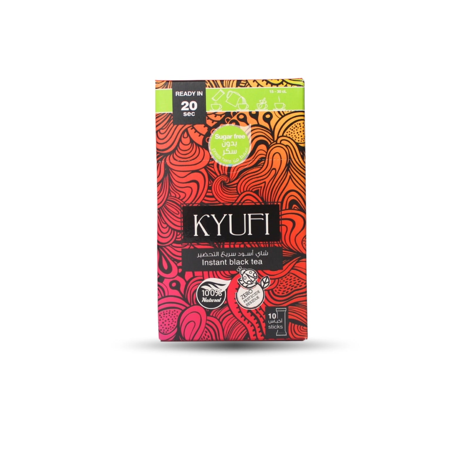 KYUFI Instant Black Tea - Sugar Free – Harmoonia